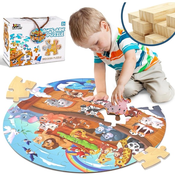 iPlay, iLearn | Toys | Noahs Ark Puzzle | Poshmark